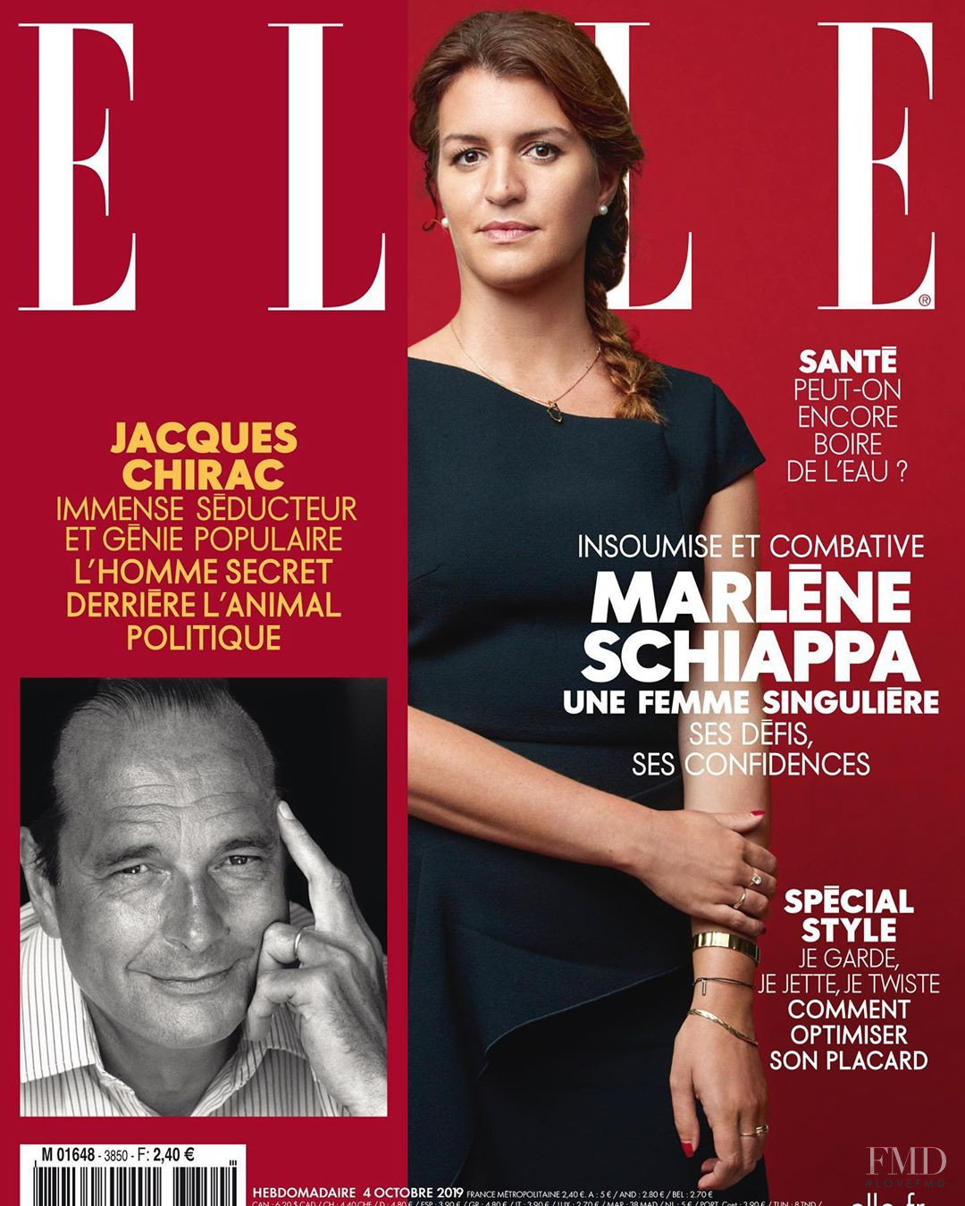 Cover of Elle France , October 2019 (ID:52750)| Magazines | The FMD